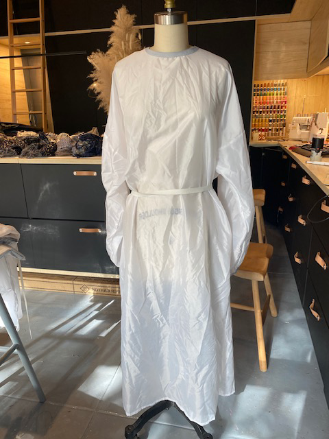 Isolation Gown Paper Pattern – Fashion Girls for Humanity